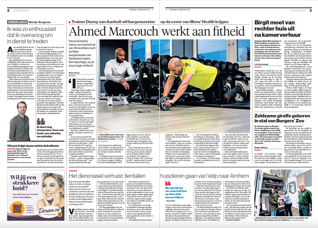 Arnhem centrum voor het eerst decor van een obstacle run