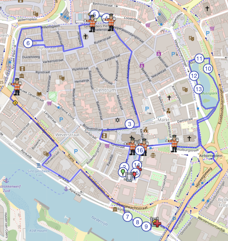 De route - Alpha City Run